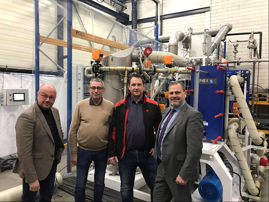 Bezoek aan eerste maritieme 'zero emission' fieldlab - VSO